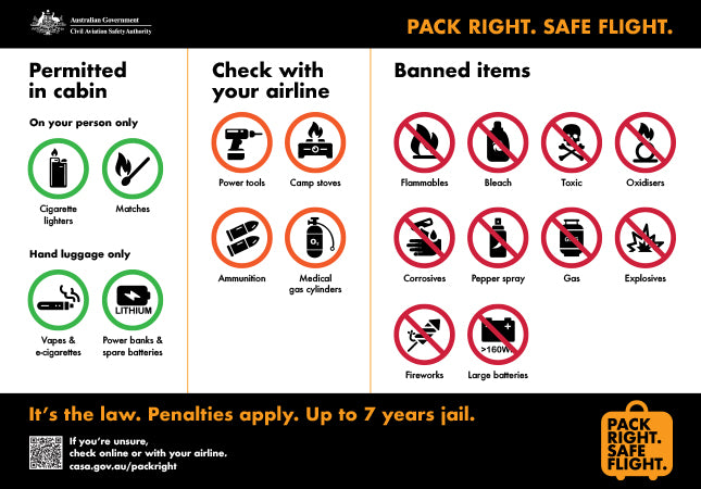 Dangerous goods – CASA Online store