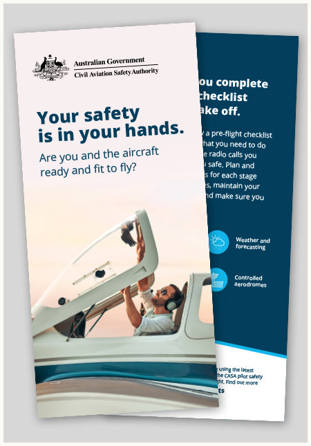 Your safety is in your hands flyer – CASA Online store