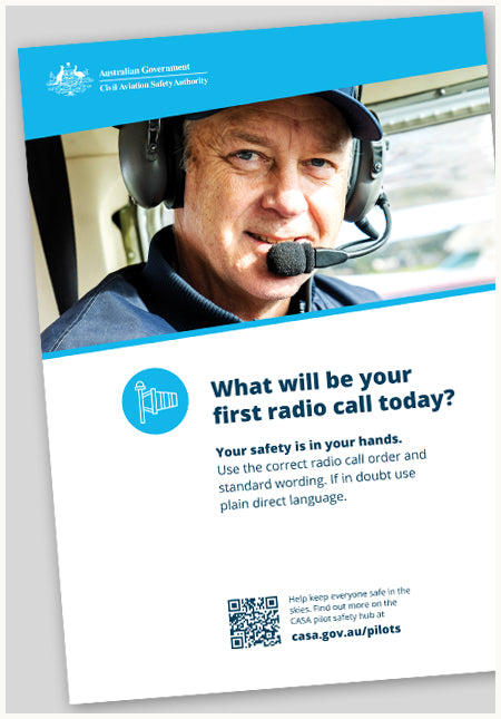 Radio call poster – CASA Online store