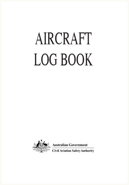 Aircraft log book – CASA Online store