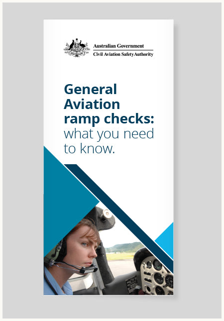Ramp check general aviation (GA) pilots brochure – CASA Online store