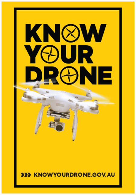 Know your drone - Safety rules card – CASA Online store
